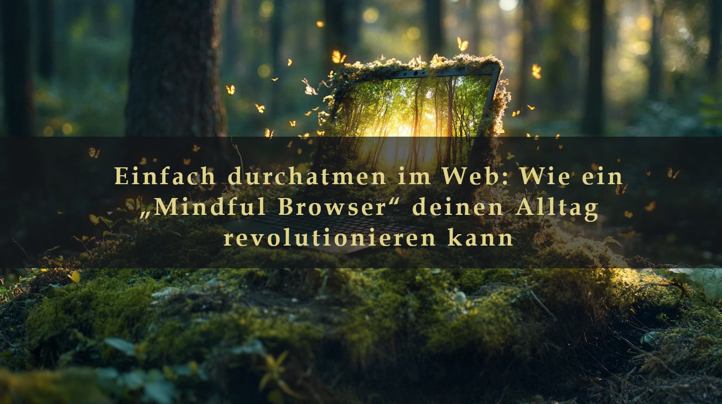 Einfach durchatmen im Web: Wie ein „Mindful Browser“ deinen Alltag ...